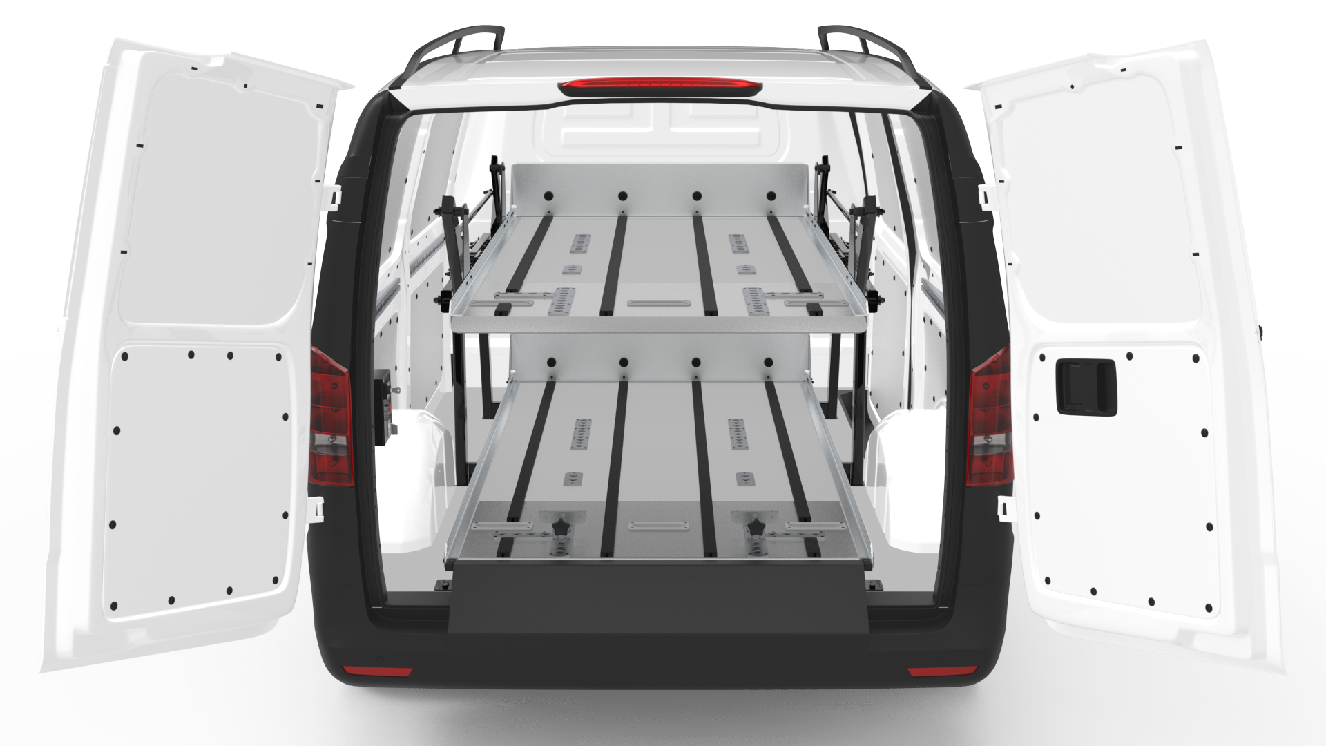 Link's DD-EX2 Is the Industry's First Double-Deck System Engineered to Fit a Mid-Sized Cargo Van